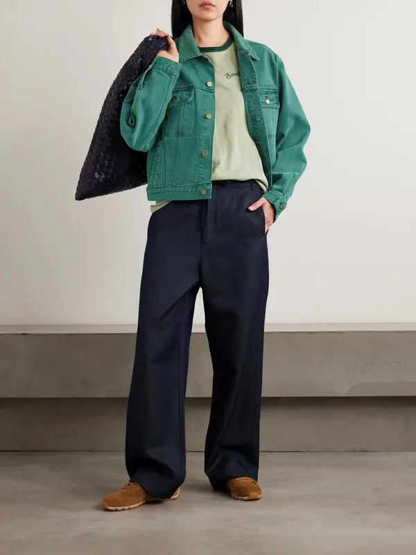 SANDERLAK Denim Trucker Jacket