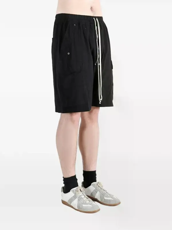 Rick Owens Drawstring-fastening Cargo Shorts