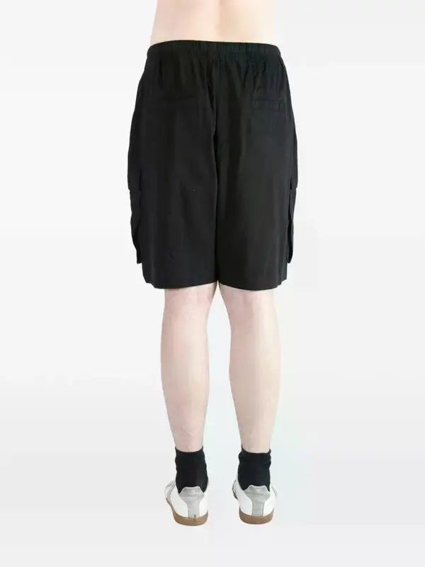 Rick Owens Drawstring-fastening Cargo Shorts