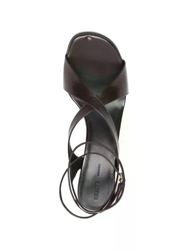 Khaite Liria Ankle Strap Sandals