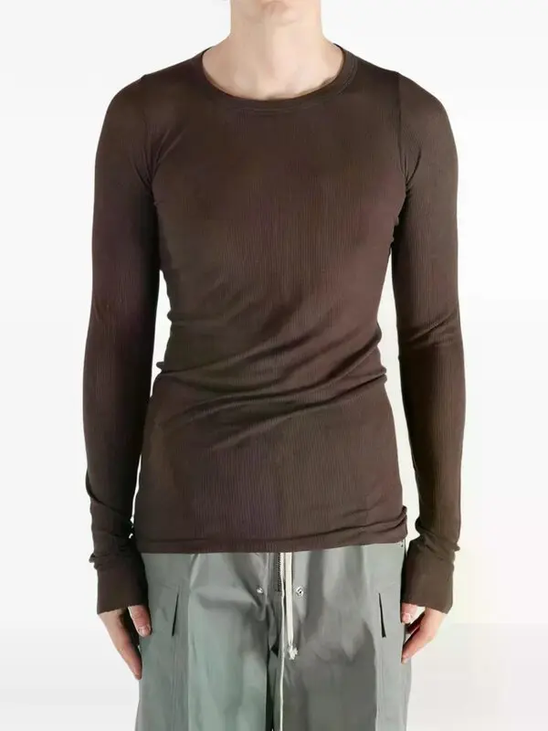 Rick Owens Ribbed Long-sleeve T-shirt
