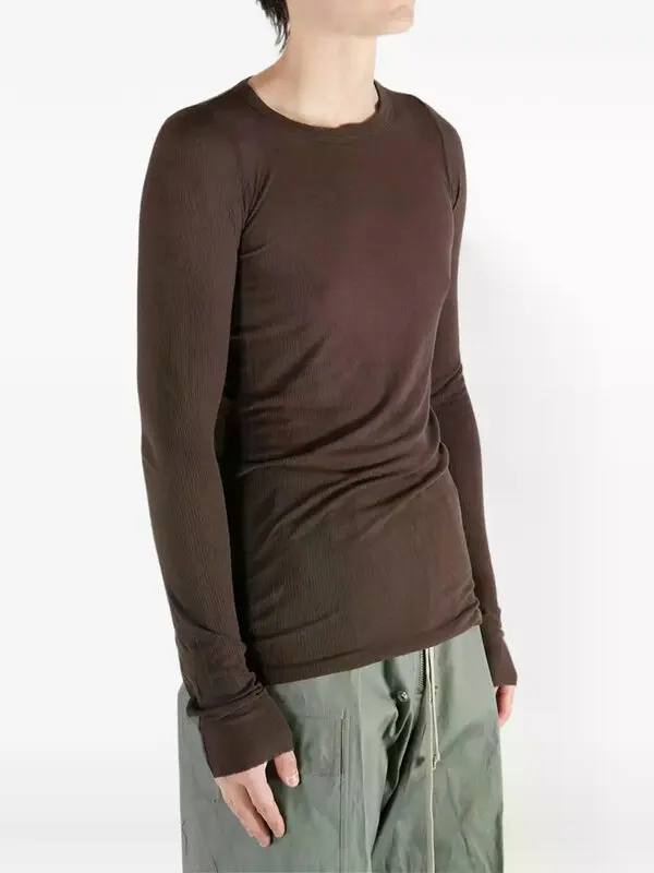 Rick Owens Ribbed Long-sleeve T-shirt