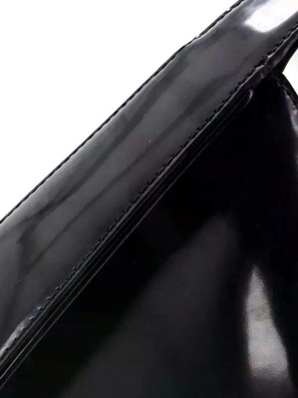 Saint Laurent Le 5 A 7 Patent Small Hobo Bag