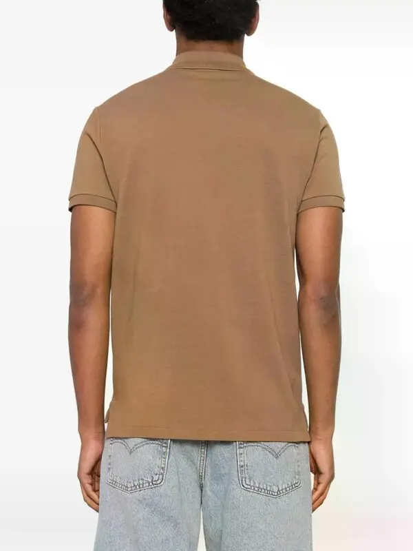 Polo Ralph Lauren Button Short-sleeve Polo Shirt - Brown