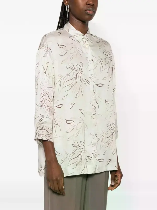 Peserico Floral-pattern Shirt