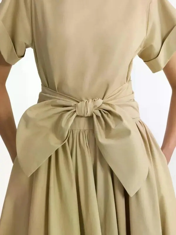 PATOU Knot Midi Dress - Neutrals