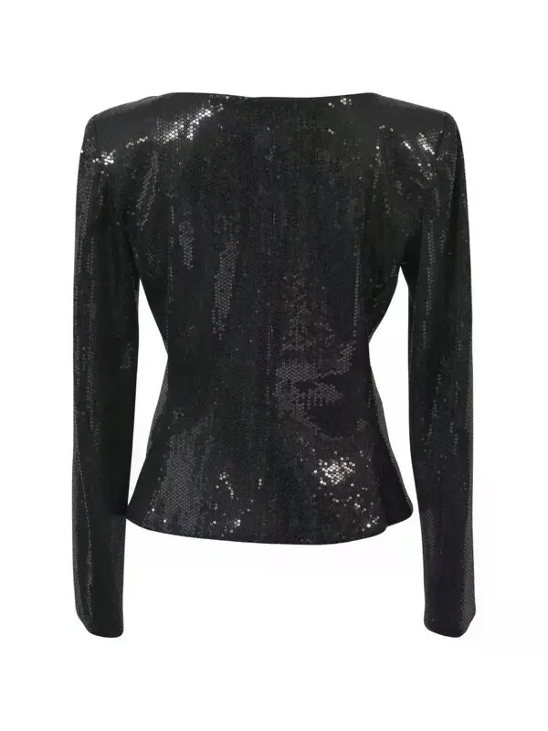 Giorgio Armani Sequinned Butterfly-button Jacket