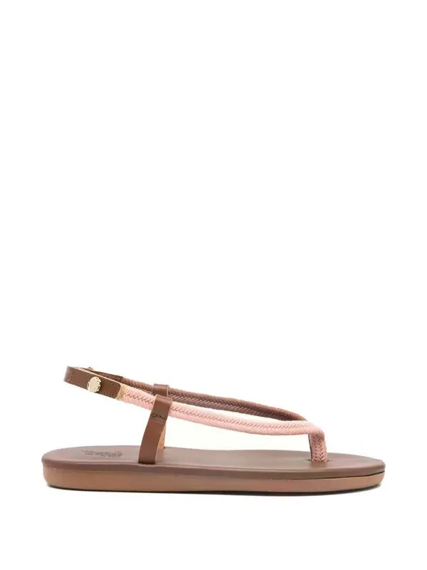 ANCIENT GREEK SANDALS Zoiva Strap Sandals - Brown
