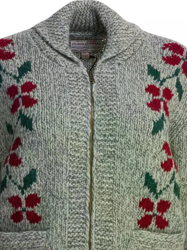 Filson Floral Zip Knitwear