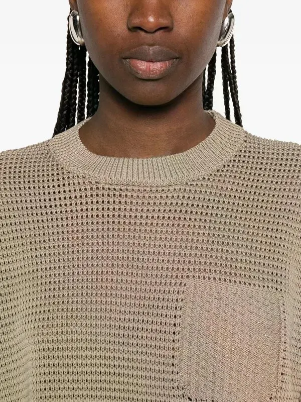 Peserico Metallic-detail Sweater