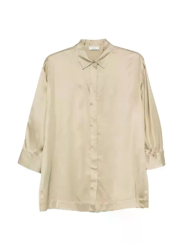 Peserico Buttoned-cuff Top