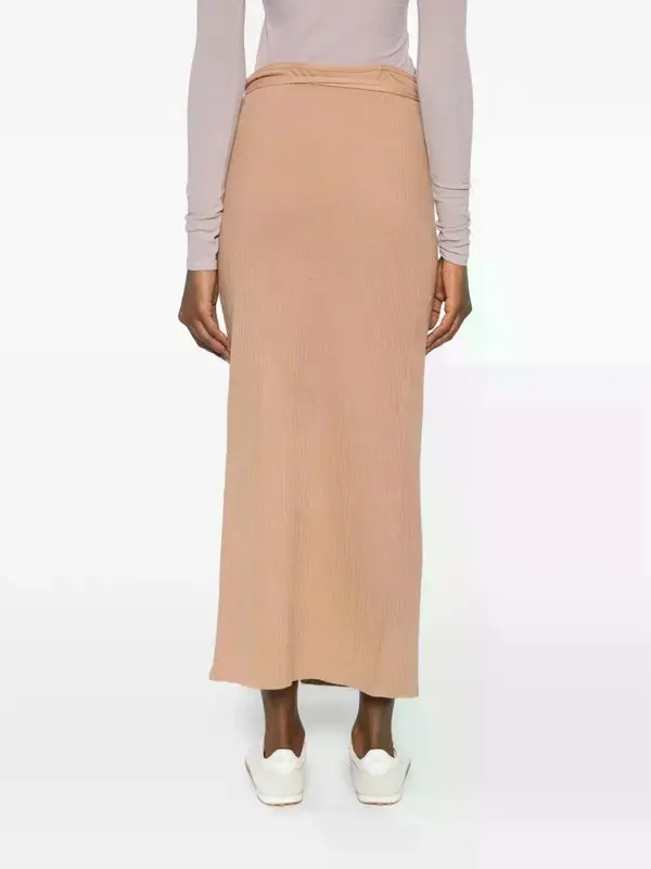 BASERANGE Ribbed Knit Maxi Skirt