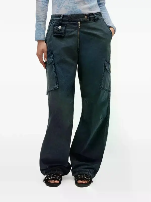 GANNI Washed Cargo Pants
