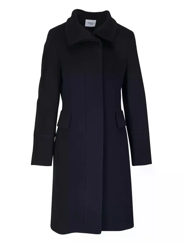 Akris Flap-pocket Coat - Black