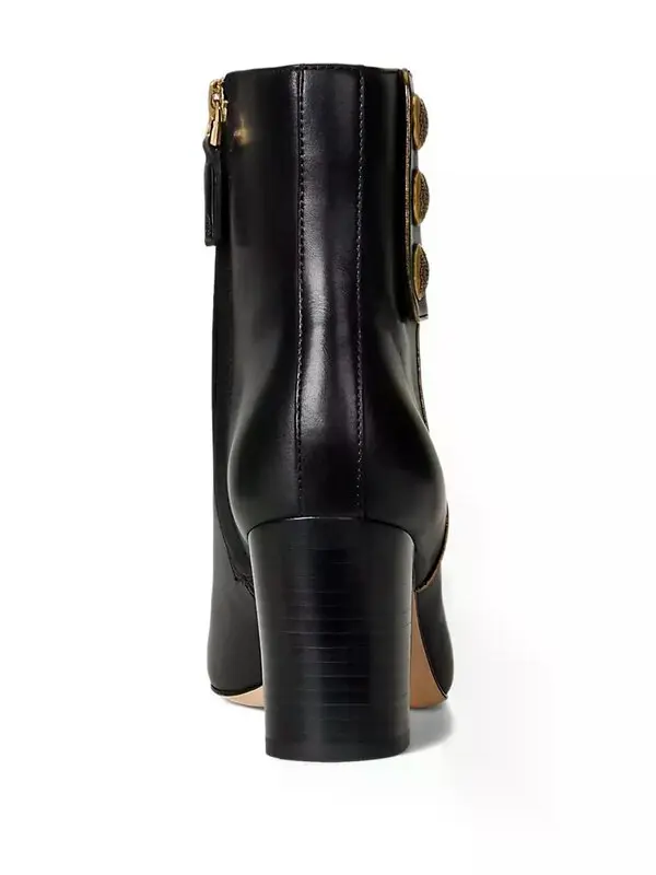 Ralph Lauren Button-detail Boots