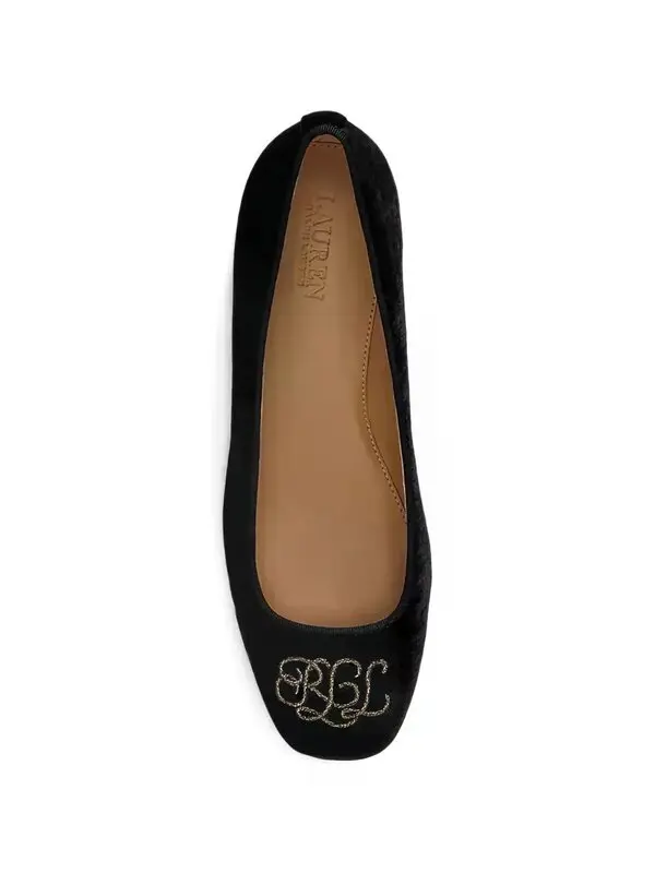 Ralph Lauren Emellie Embellished Ballet Pumps