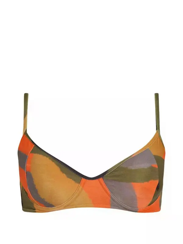 LYGIA & NANNY Patterned Bikini - Orange