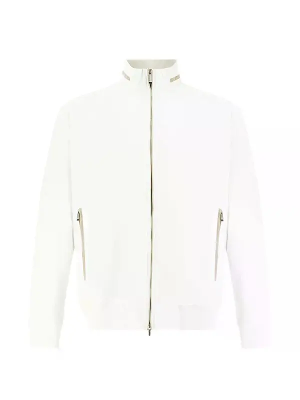 Paul & Shark Zip-up Cardigan - White