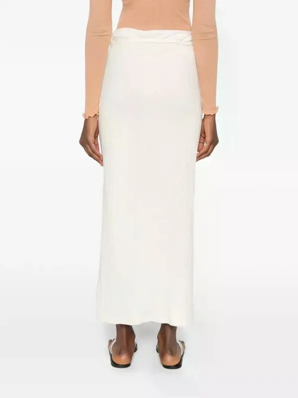 BASERANGE Brig Ribbed Maxi Skirt