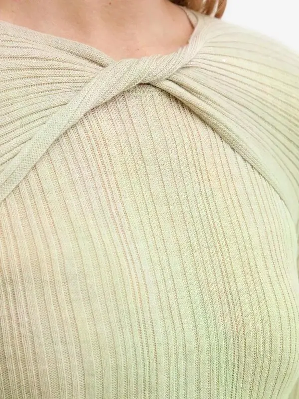 HOSS INTROPIA Twisted Ribbed Sweater
