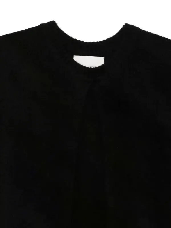 LISA YANG Annelie Batwing-sleeve Sweater - Black