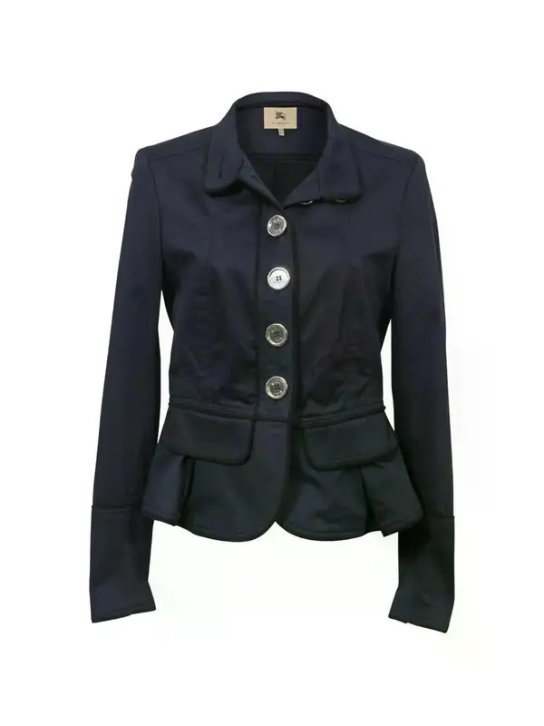 Burberry London Cotton Button Blazer