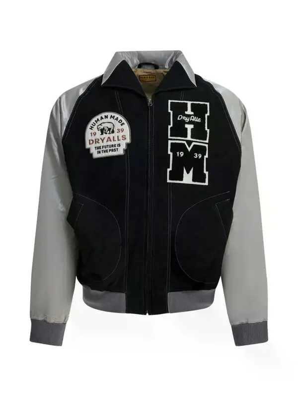 HUMAN MADE Embroidered Bomber Jacket