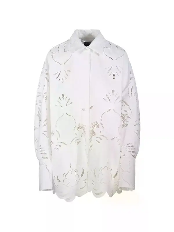 Giuseppe Di Morabito Openwork Button-down Shirt