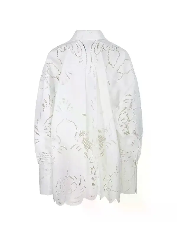 Giuseppe Di Morabito Openwork Button-down Shirt