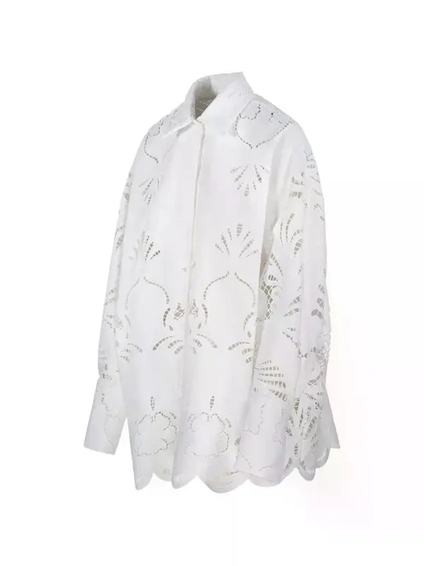 Giuseppe Di Morabito Openwork Button-down Shirt
