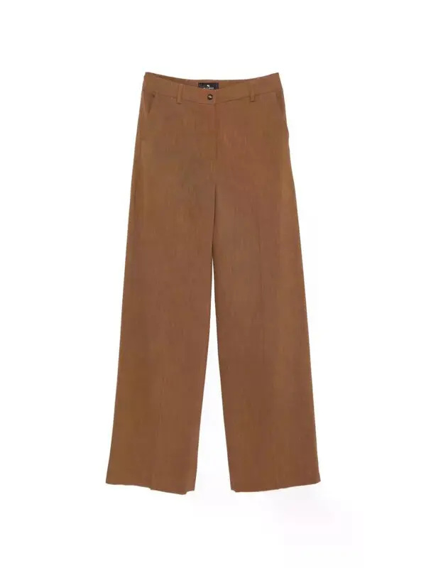 Etro Front-seam Trousers