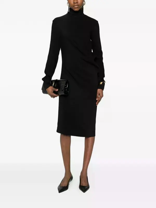 TOTEME Twist High-neck Dress