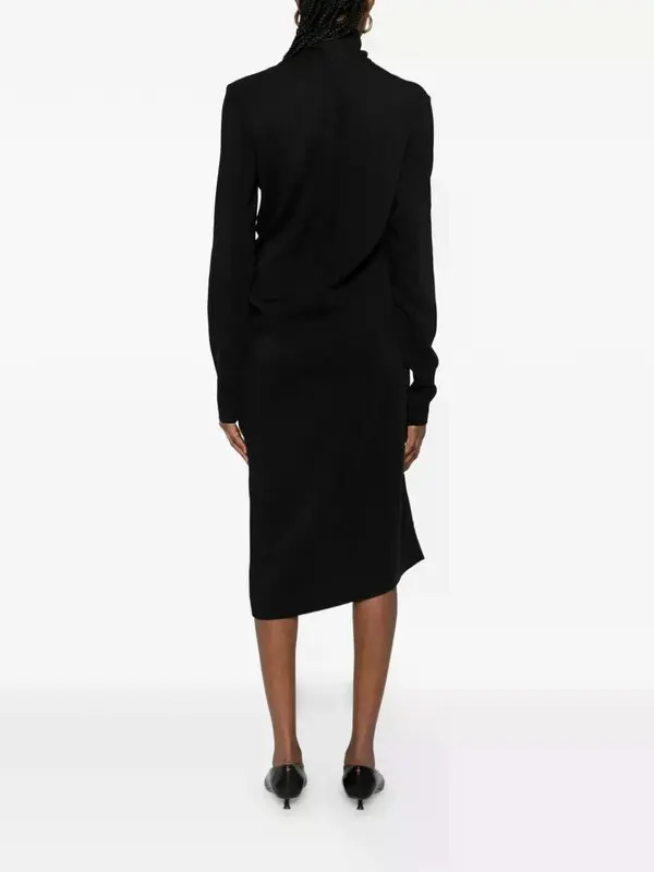 TOTEME Twist High-neck Dress