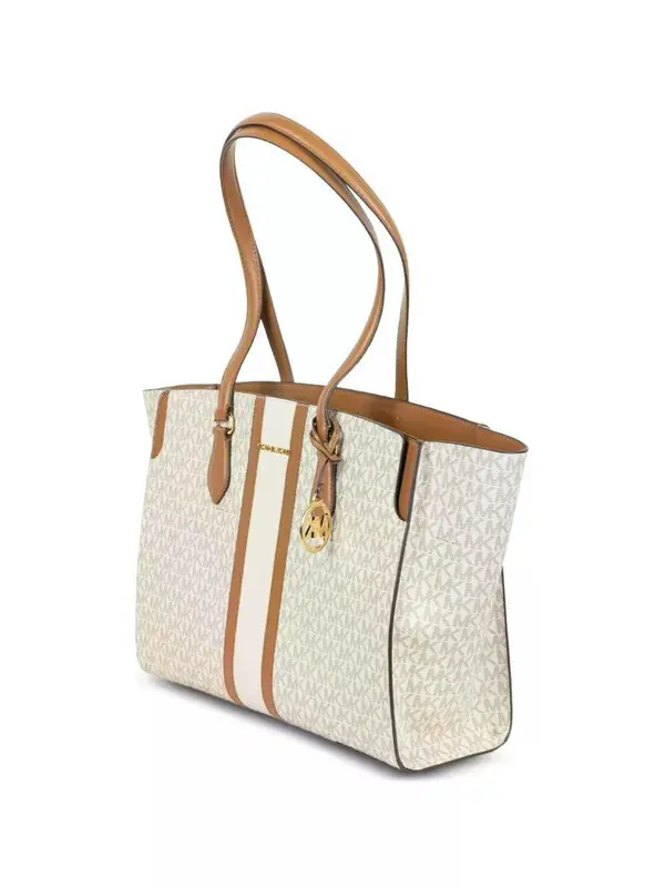 Michael Kors Logo-pattern Charm Tote
