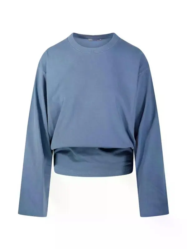 HAIKURE Long-sleeved Cropped Top