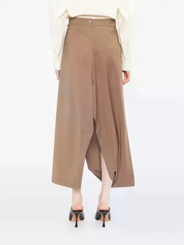 LITKOVSKA Asymmetric-hem Skirt