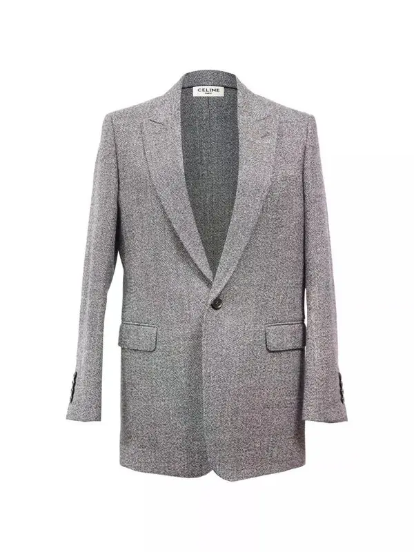 Celine Wool Single-breasted Blazer