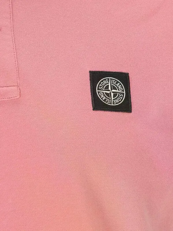 Stone Island Logo-patch Polo Shirt