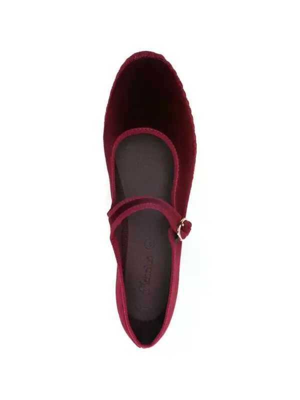 FLABELUS Lucrecia One-strap Ballet Flats - Red