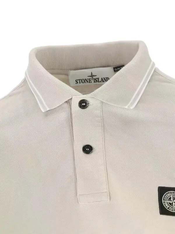 Stone Island Logo-patch Polo Shirt