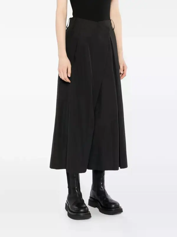 GDEL BY GAZE DE LIN Pure Wide-leg Trousers