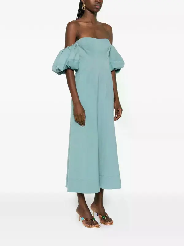 Ulla Johnson Nina Off-the-shoulder Midi Dress