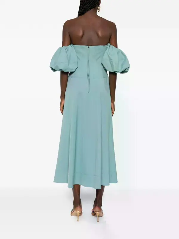 Ulla Johnson Nina Off-the-shoulder Midi Dress