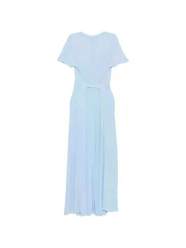 proenza schouler blue dress Proenza Schouler Amaya Silk Twill Dress l Women's Dresses l HIVE Boutique  Palm Beach main image 0
