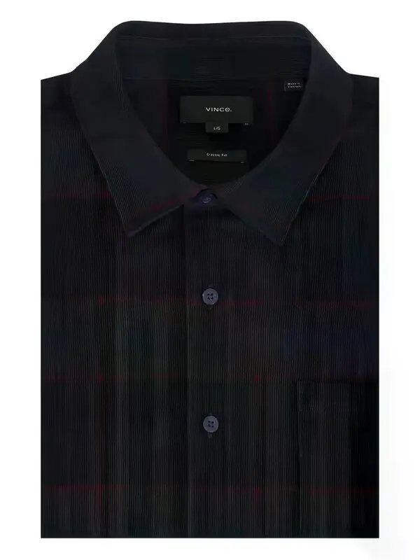 Vince Check-pattern Shirt