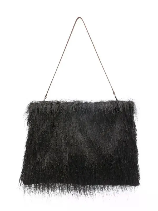 ALYSI Fringed Shoulder Bag