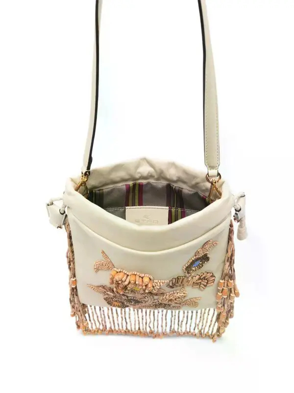 Etro Small Kalispera Beaded Tote Bag