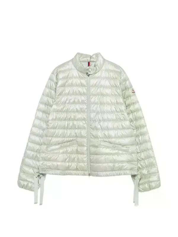 Moncler Azalee Tie-detailed Jacket - Neutrals