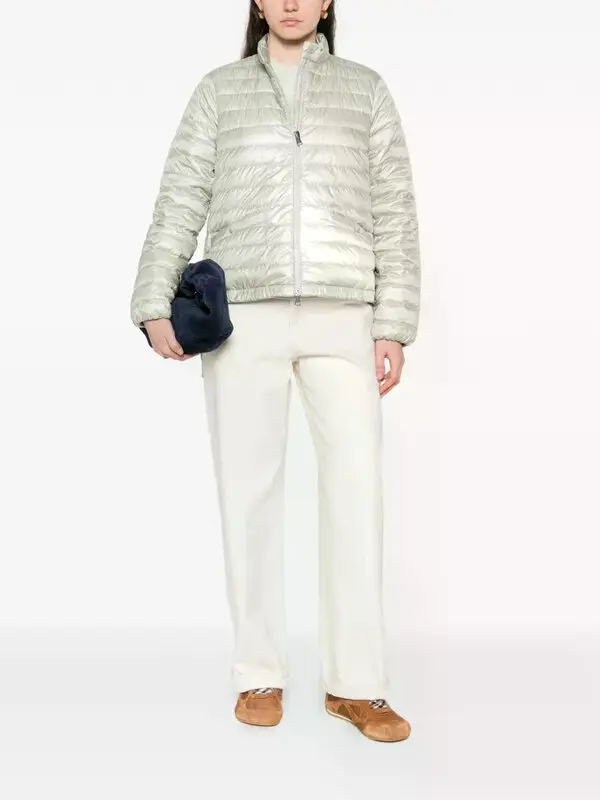 Moncler Azalee Tie-detailed Jacket - Neutrals