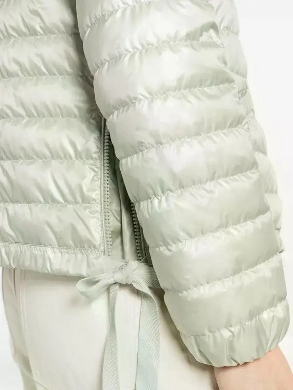 Moncler Azalee Tie-detailed Jacket - Neutrals